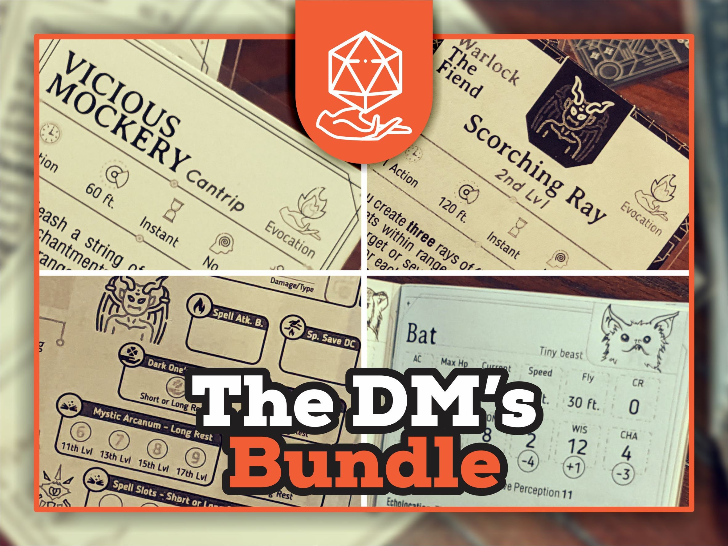 THE DM'S BUNDLE for DnD 5e | Dungeons and Dragons | D&D | Printable ...