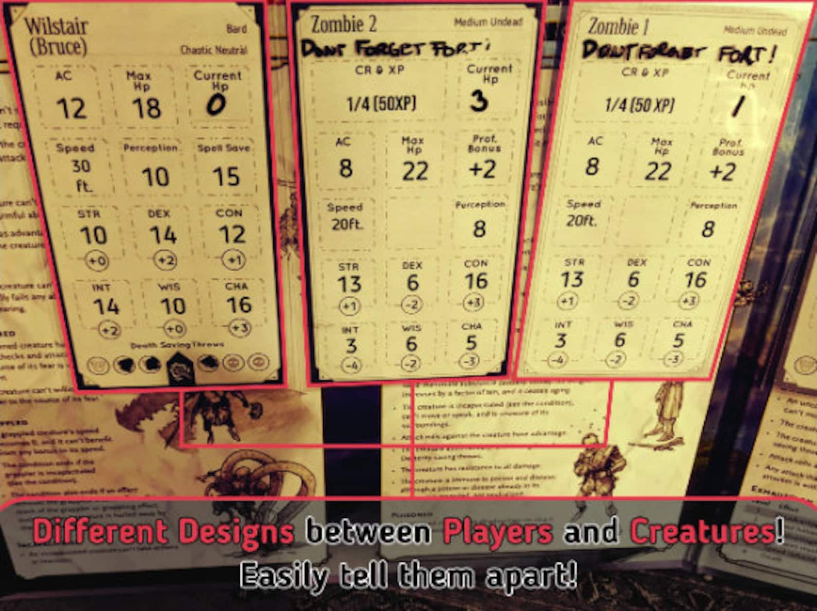 INITIATIVE TRACKERS for Dnd 5e Form Fillable Pdfs Dungeons | Etsy Canada