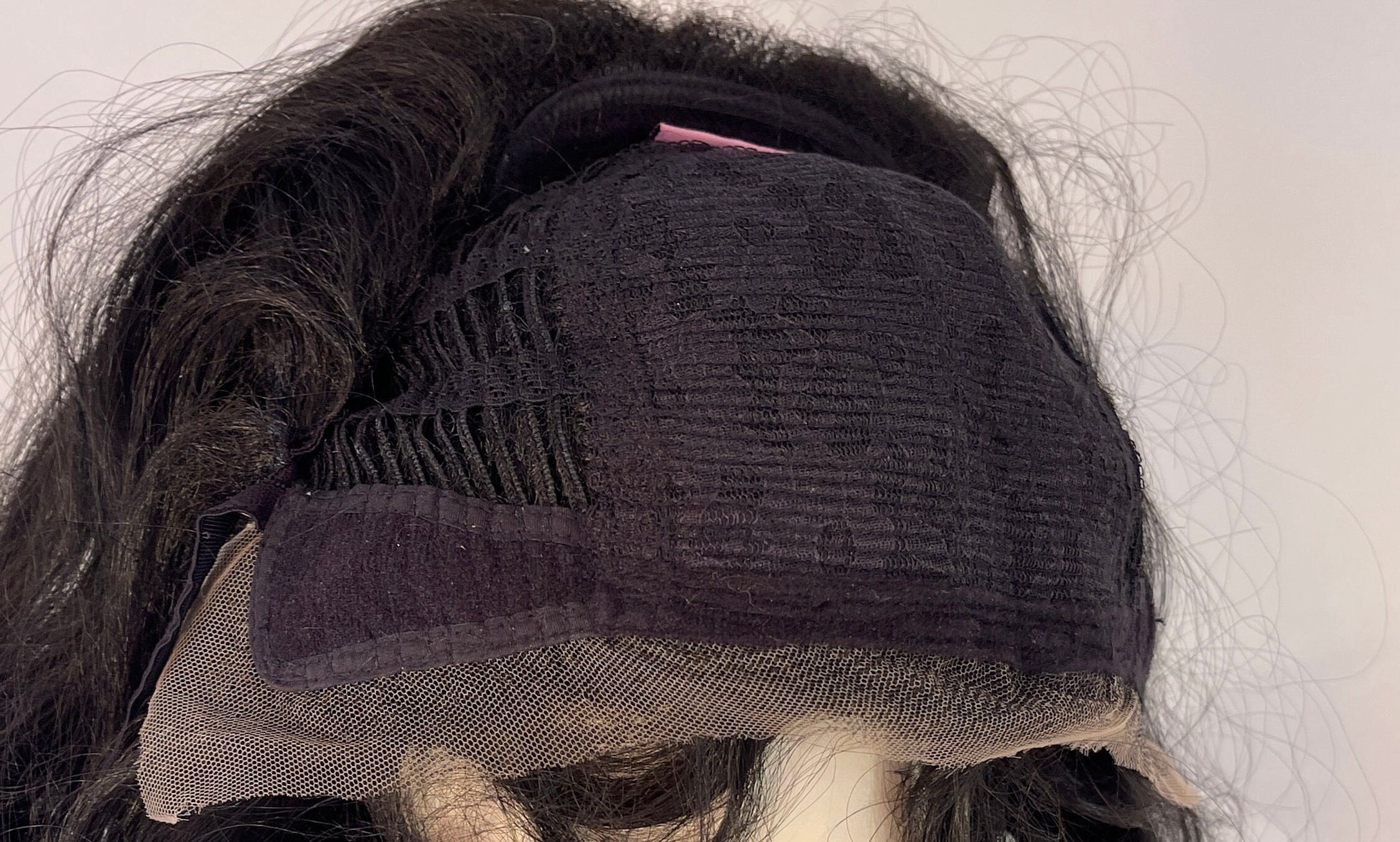 Wigs by Vanity Deluxe Dolly Swiss Lace in Midnight Black - Etsy