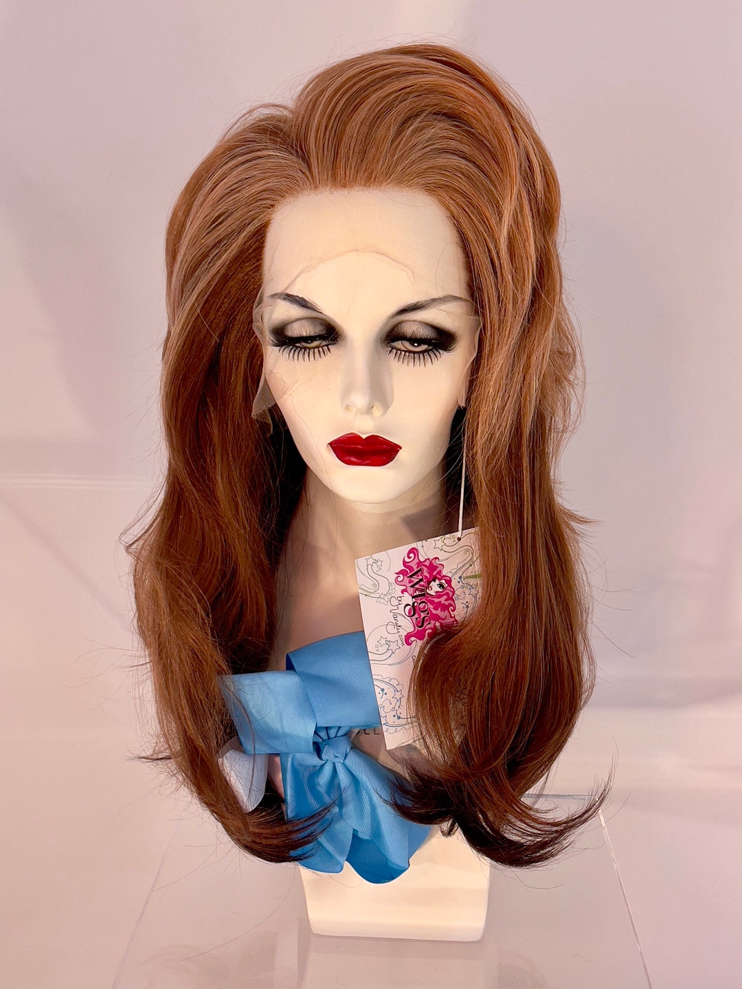 Wigs by Vanity 90s Supermodel Swiss Lace Uncut in Beyoncé Blend - Etsy