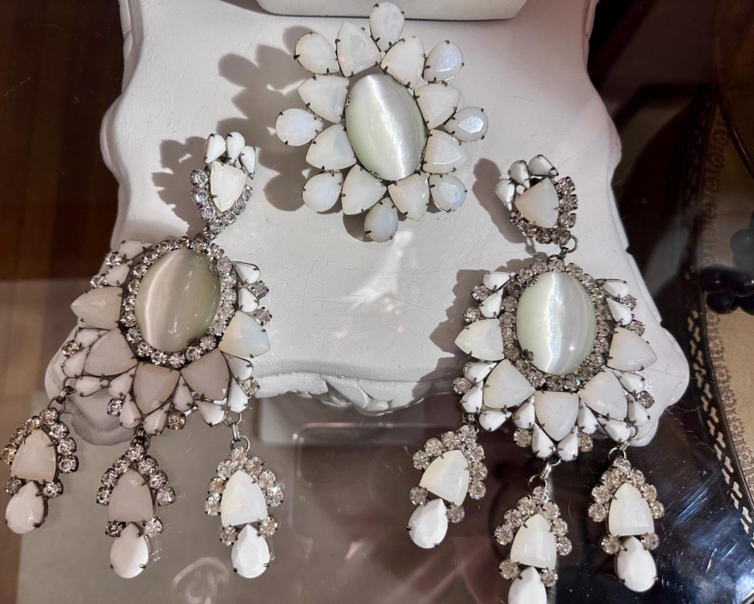 Drag Designer Fierce Drag Jewels Costume Earrings and Ring Set, Created ...