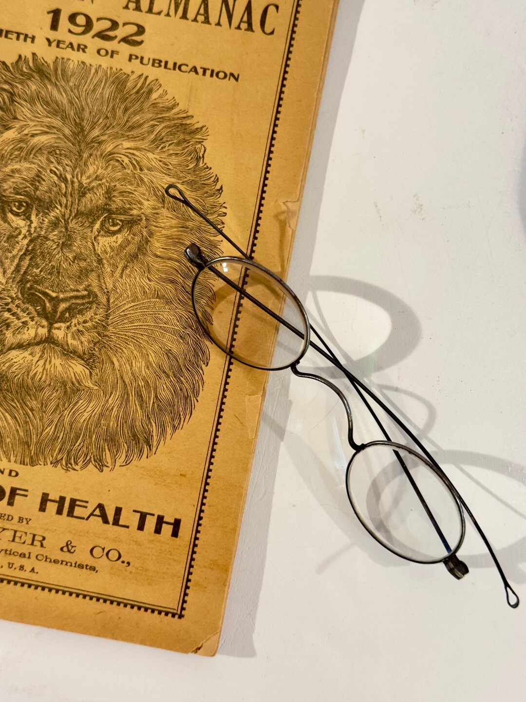 Vintage Wire Eyeglasses. Fabulous - Etsy
