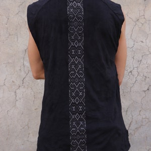 SHIPIBO Man T-shirt >> Hand-printed Traditionnal Shipibo Pattern - Etsy