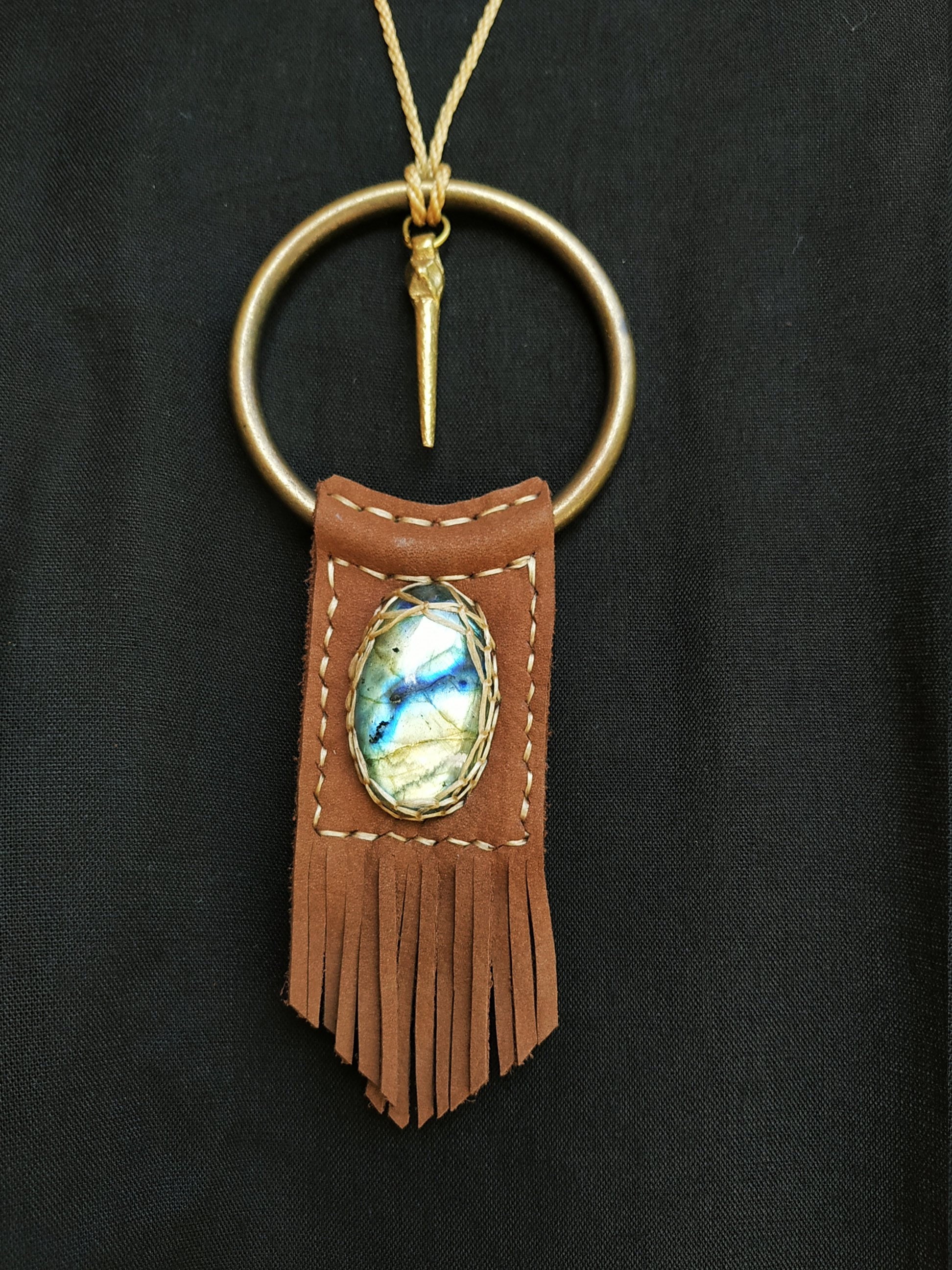 Tribal Amulet Necklace Shamanic Tassel Pendant Native - Etsy Canada