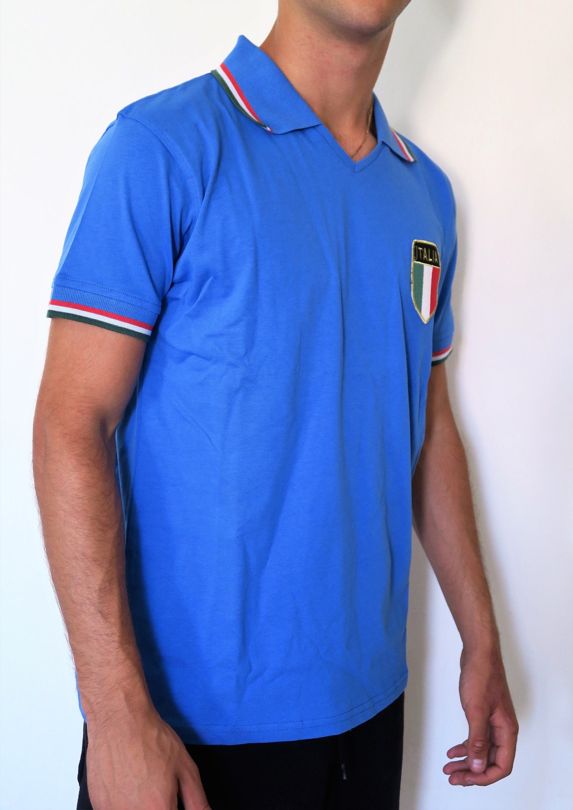 Retro Italy Soccer Jersey Italia Football Italia 1982 WORLD CHAMPIONS ...