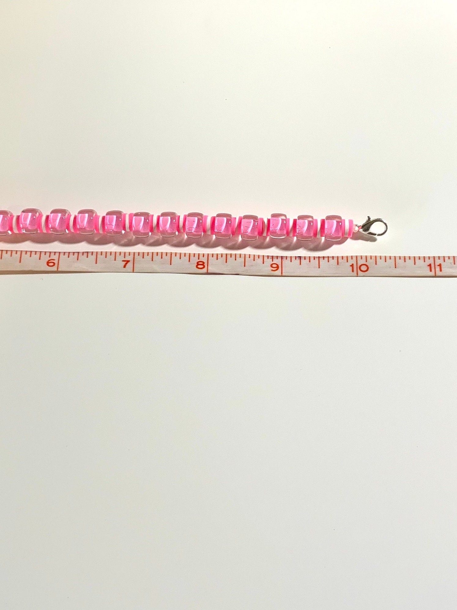10" Hand Beaded Cell Phone Bracelet Lanyard W/ Case Tab | Never Drop ...