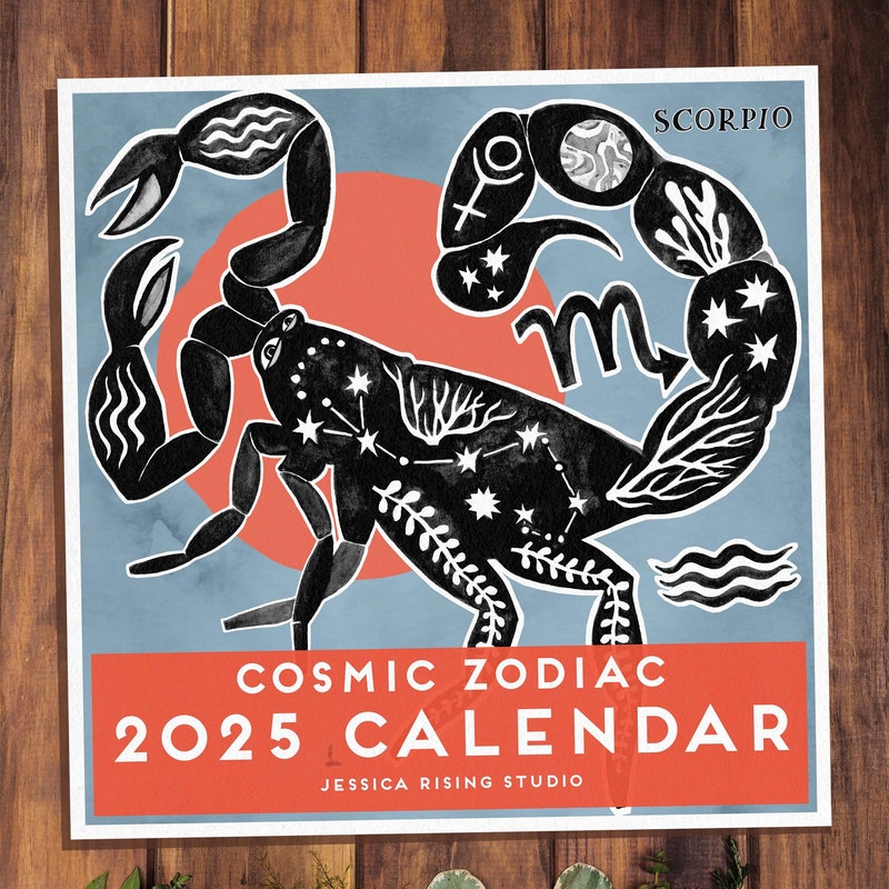 Zodiac Sign Calendars - Etsy UK