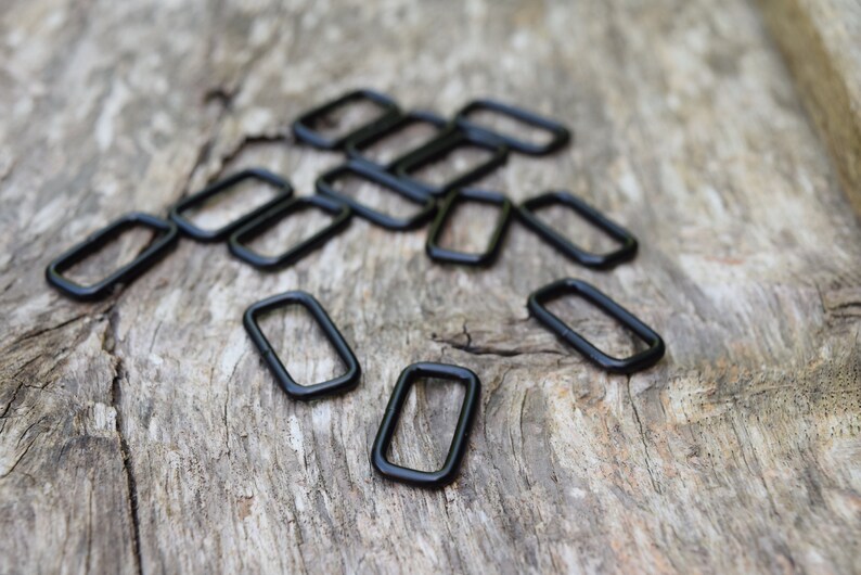 Metal Wire Formed Rectangle Loop Ring Webbing Strap Keeper - Etsy UK