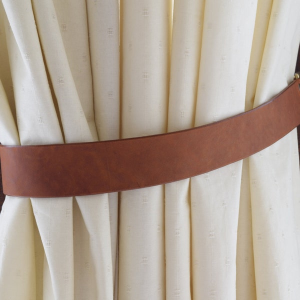 Leather Tie Back - Etsy