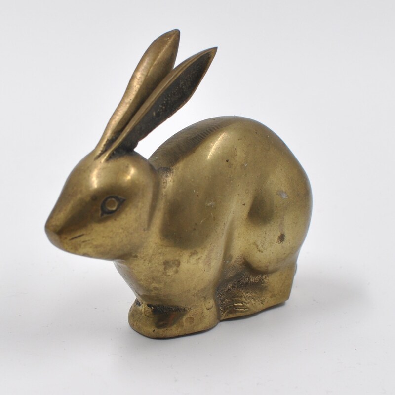 Brass Rabbit - Etsy
