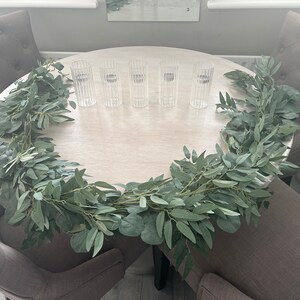 Wedding Faux Artificial Foliage Greenery Garland Table Runner Tuscany ...