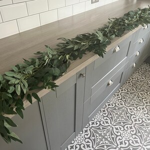 Wedding Faux Artificial Foliage Greenery Garland Table Runner Tuscany ...