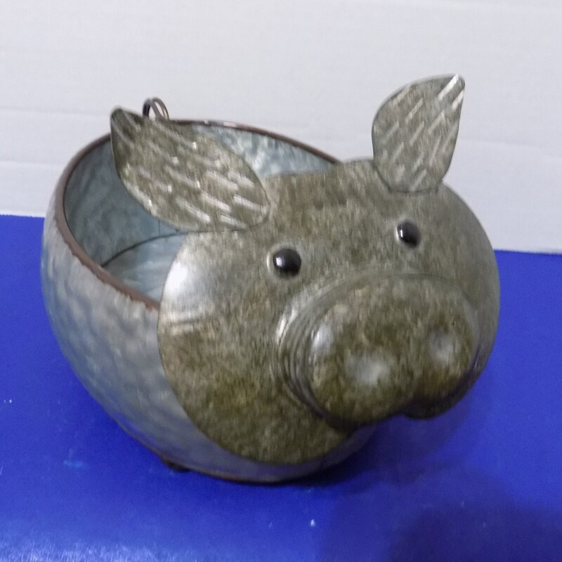 Metal Pig - Etsy
