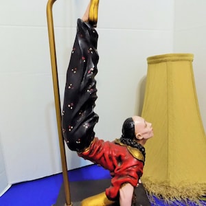 Vintage Exotic Style Circus Acrobat Table Lamp - Etsy