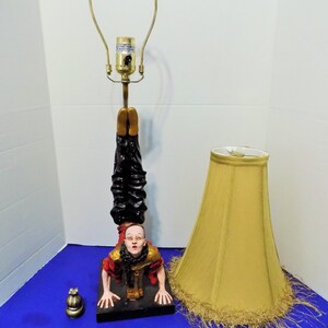 Vintage Exotic Style Circus Acrobat Table Lamp - Etsy