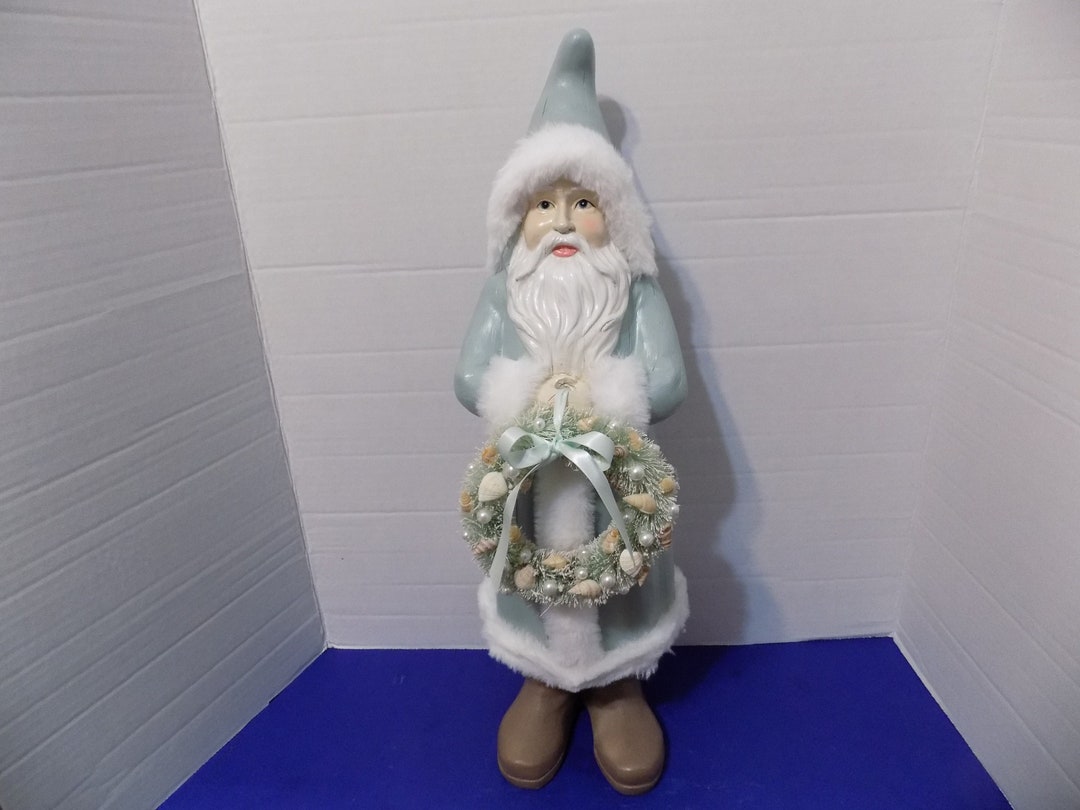 NEW Christmas Coastal Nautical Santa Claus Florida Noel Modern - Etsy