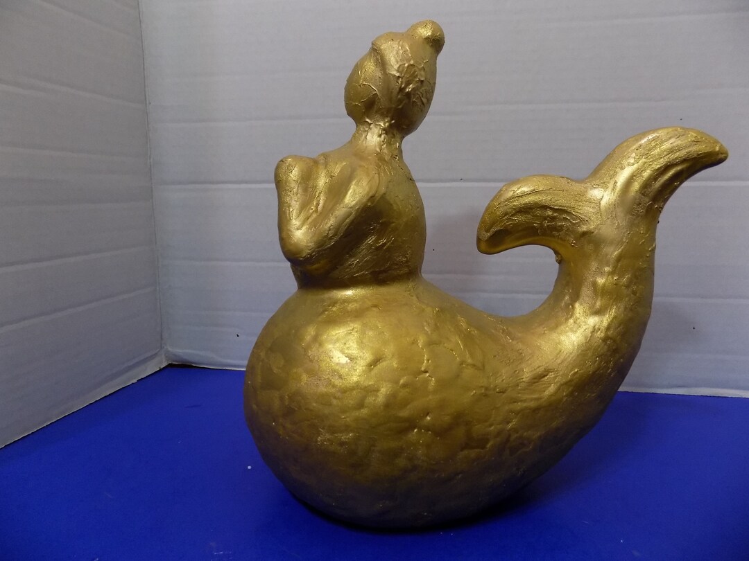 NEW Curvy Big Fat Beautiful Mermaid Figurine Coastal Nautical Decor - Etsy