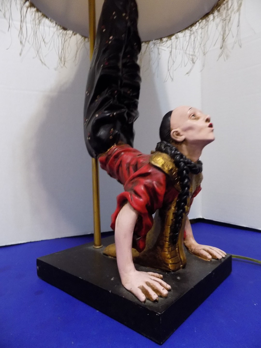 Vintage Exotic Style Circus Acrobat Table Lamp - Etsy