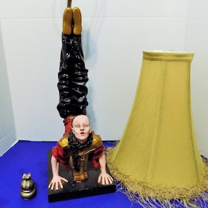 Vintage Exotic Style Circus Acrobat Table Lamp - Etsy