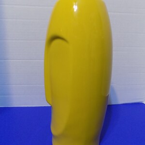 NEW Modern Ceramic Abstract Long Facial Face Vase - Etsy