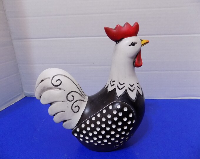 NEW Rooster Chicken Statue Figurine Country Farmhouse Home Decor - Etsy