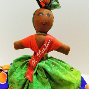 St. Maarten St. Martin Black Reversible Rag Doll Toy Island Tropical - Etsy