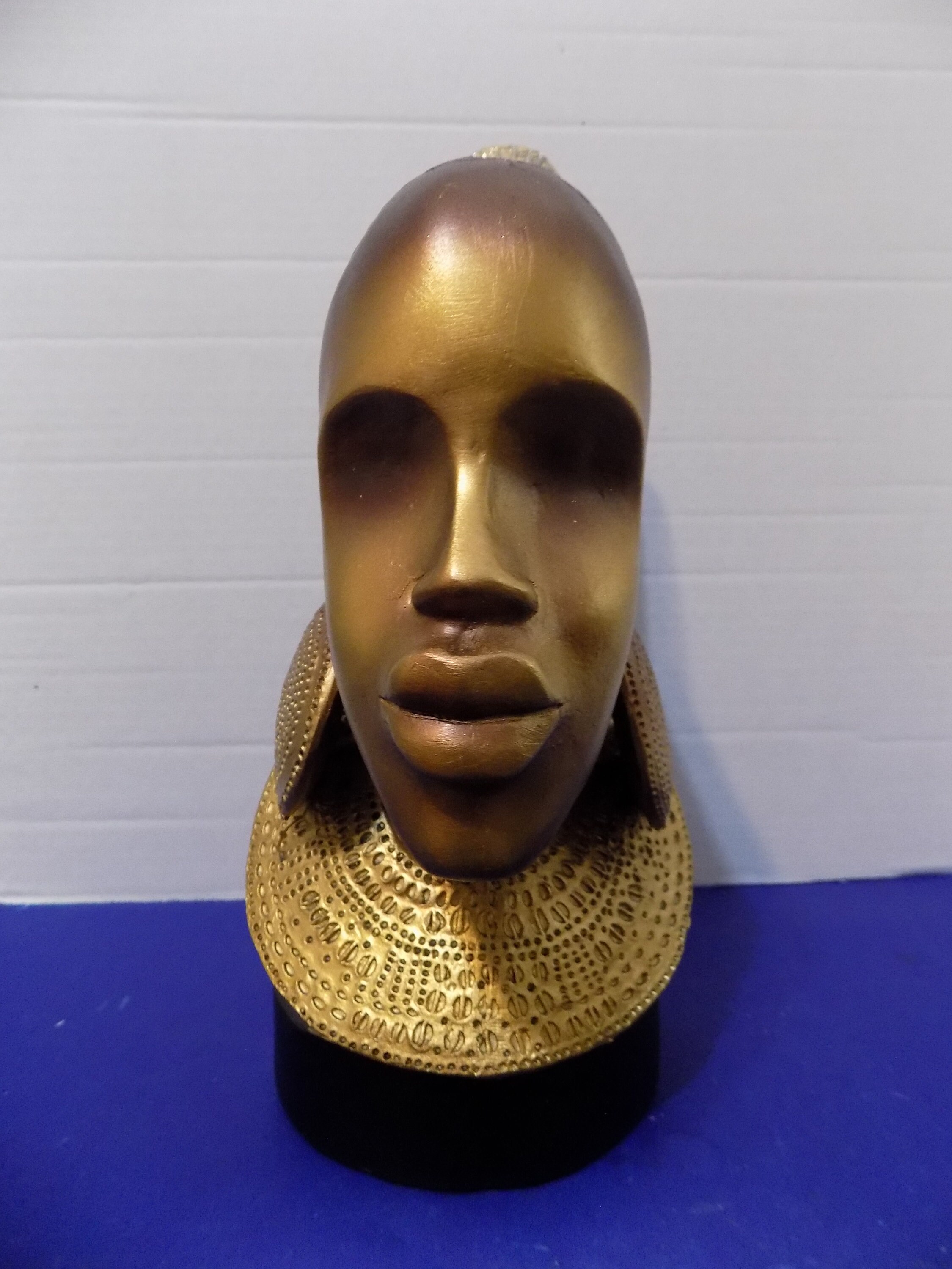 NEW Black African Queen Statue Figurine Bust - Etsy