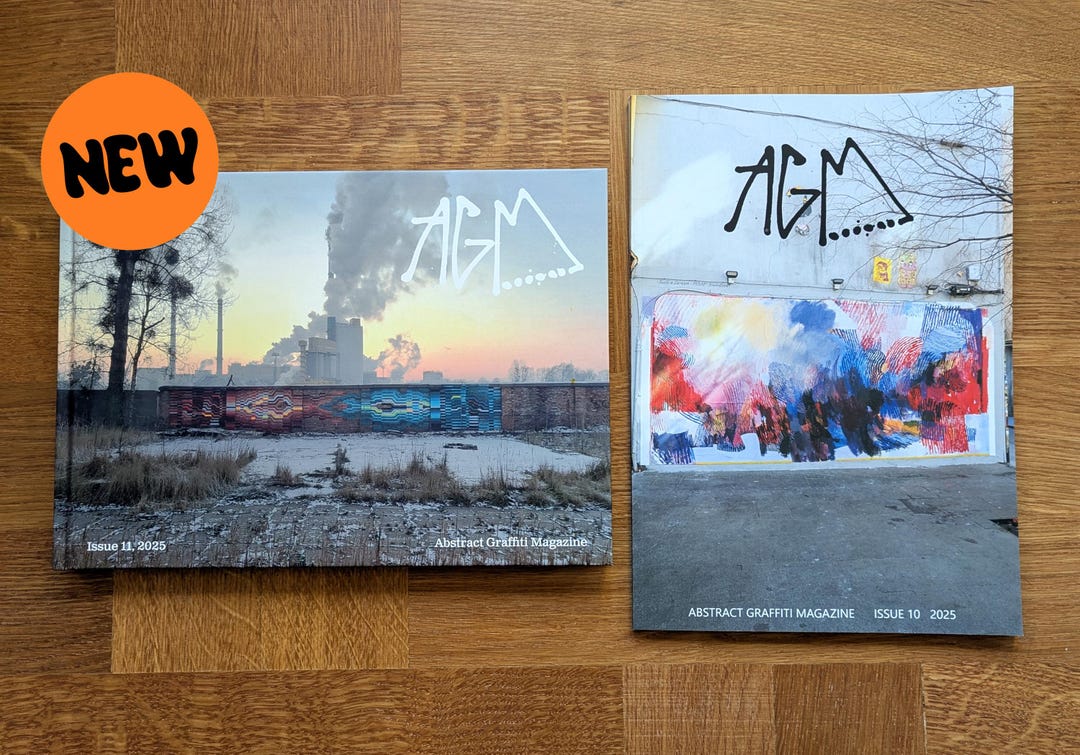AGM DUO PACK Nr.11 & Nr.10 - Abstract Graffiti Magazine - Etsy