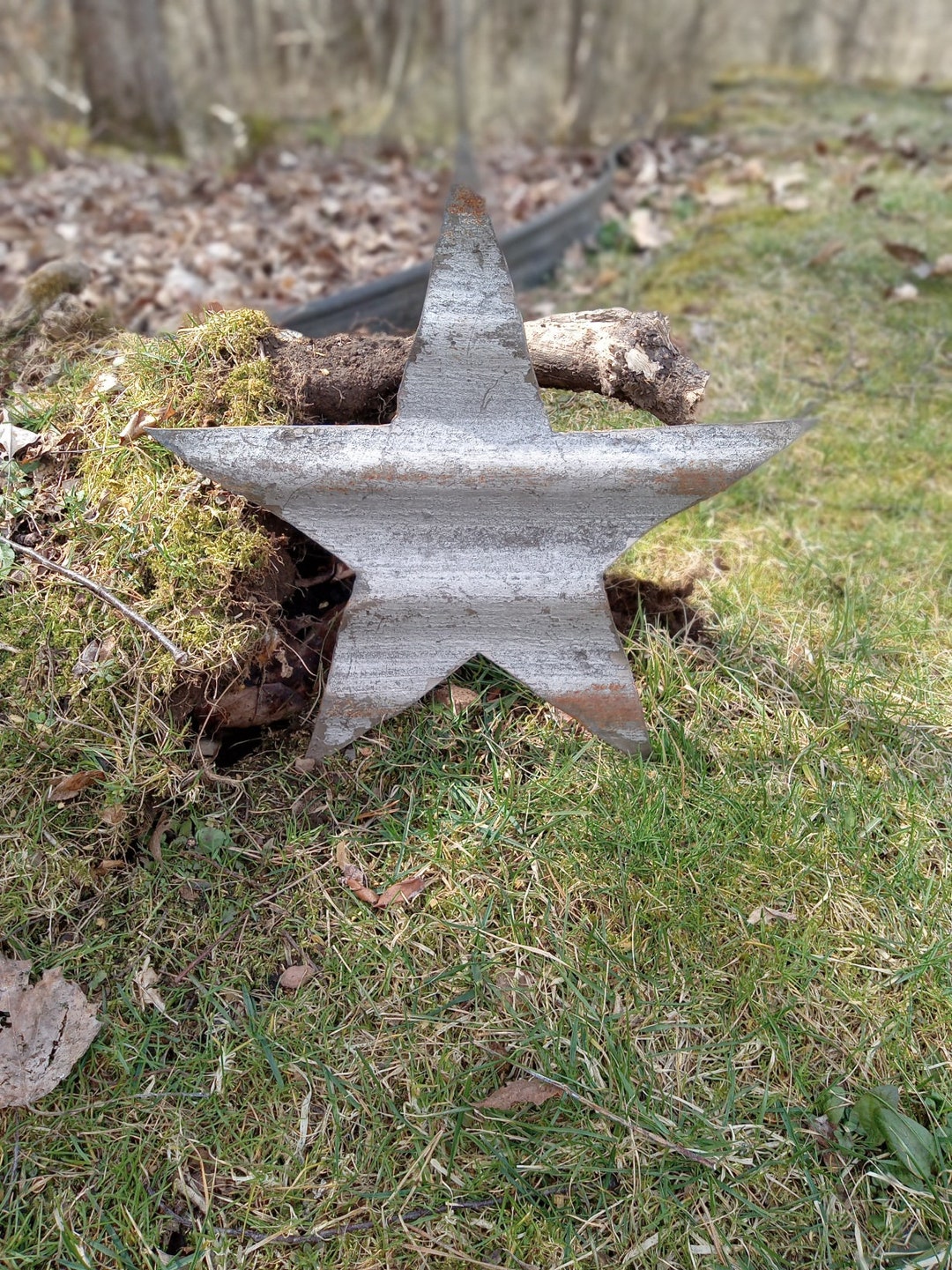 Rustic Barn Star Decor for Garden Metal Yard Art Display - Etsy