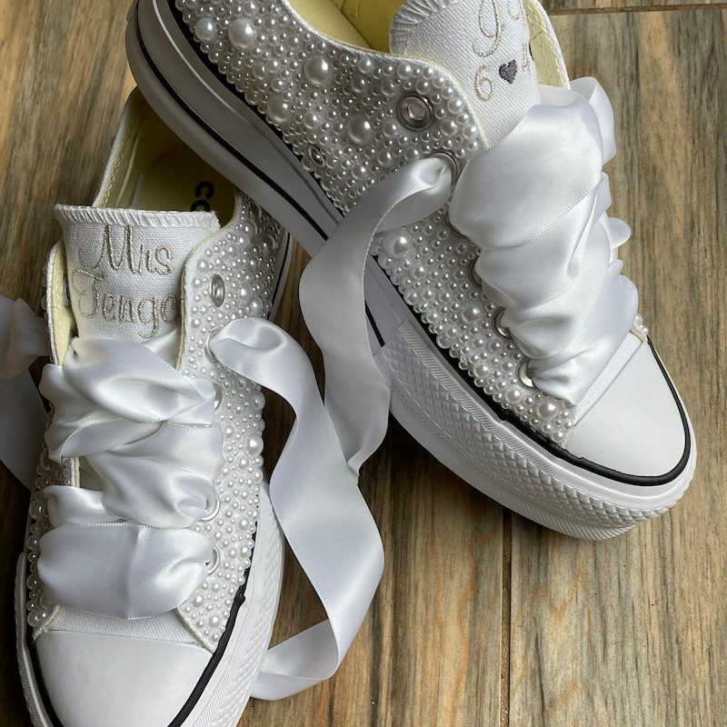Wedding Converse - Etsy