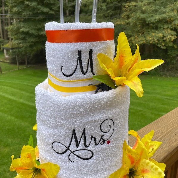 Towel Cake - Etsy