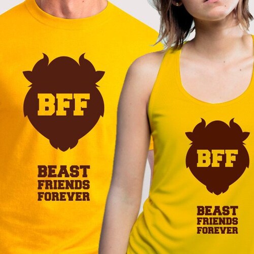Beast Friends Forever T-shirt or Tank Top available in Kids | Etsy