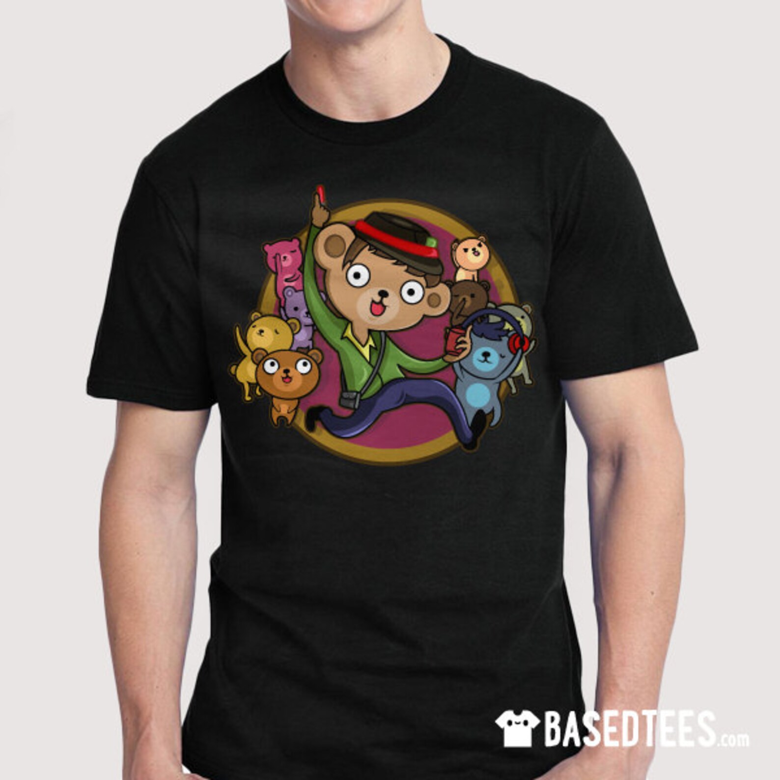 Party Pat and Party Bears T-shirt - Etsy