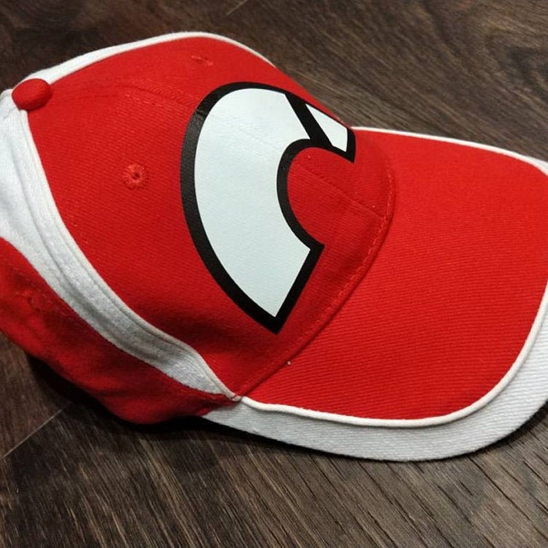 Red Champion Trainer Cap | Etsy