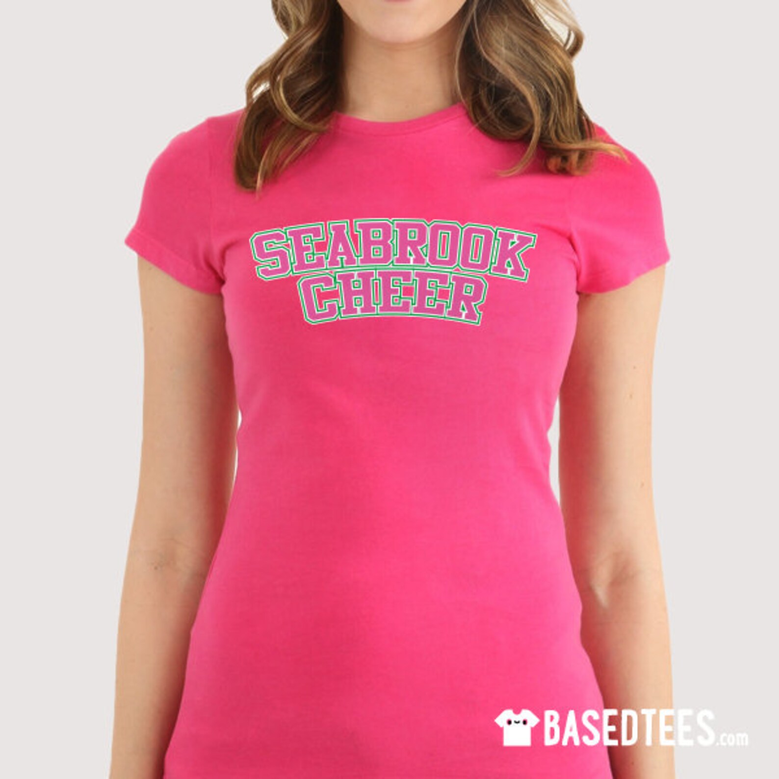 Seabrook Cheer Zombies T-shirt pink Light Pink or Bright - Etsy