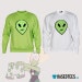 Alien Sweatshirt or T-shirt - Etsy