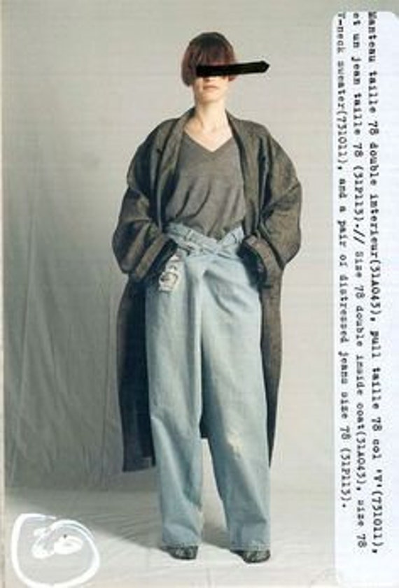 Maison Martin Margiela Oversize Sweater, 2000 Runway, Rare Maison Martin Margiela Oversize Sweater, 2000 Runway, Rare
