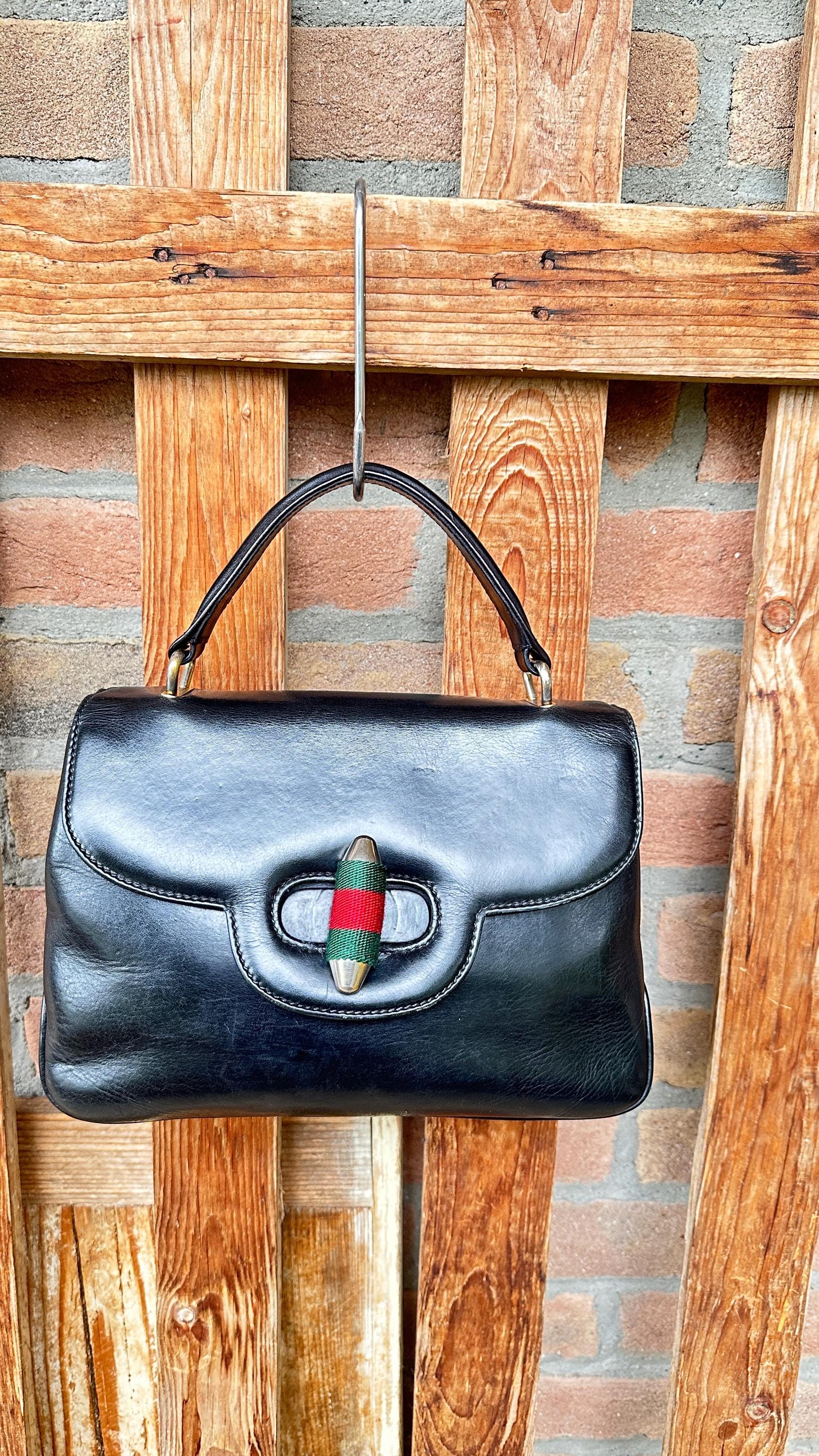 Gucci vintage top handle bag - Etsy 日本 Gucci vintage top handle bag - Etsy 日本