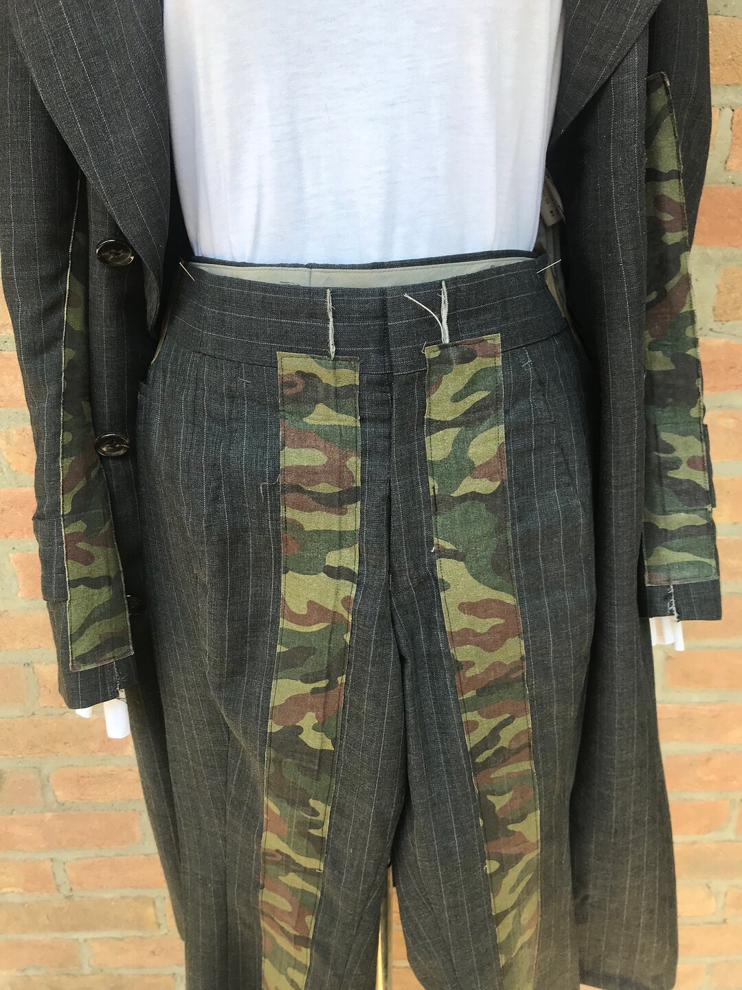 Comme Des Garçons Suit, Vintage 2001 Pinstripe Jacket and Pants ...