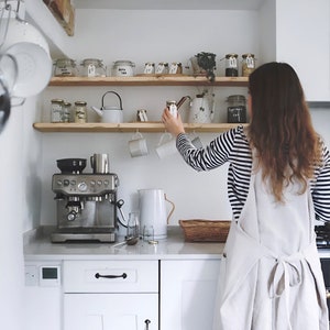 Wooden Rustic Floating Shelves Handcrafted Using Sustainable Solid Wood ...