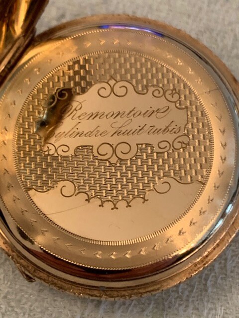 18k Gold Ladies Pocket Watch - Etsy