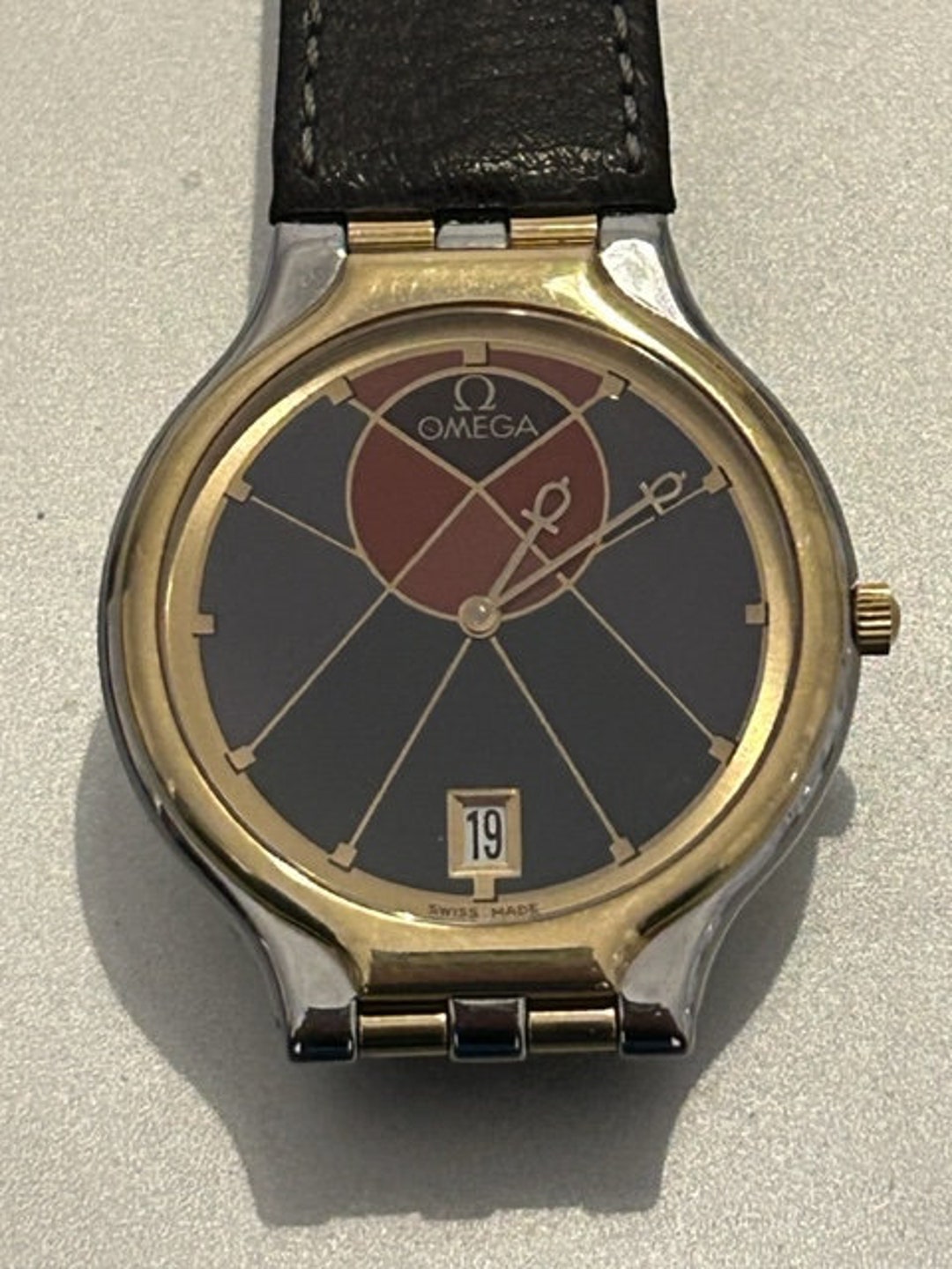 Omega Symbols Pyramid Mens Watch - Etsy