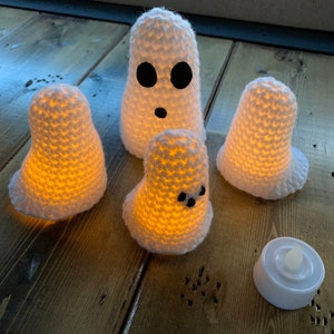 Crochet GLOW GHOST Pattern - Etsy
