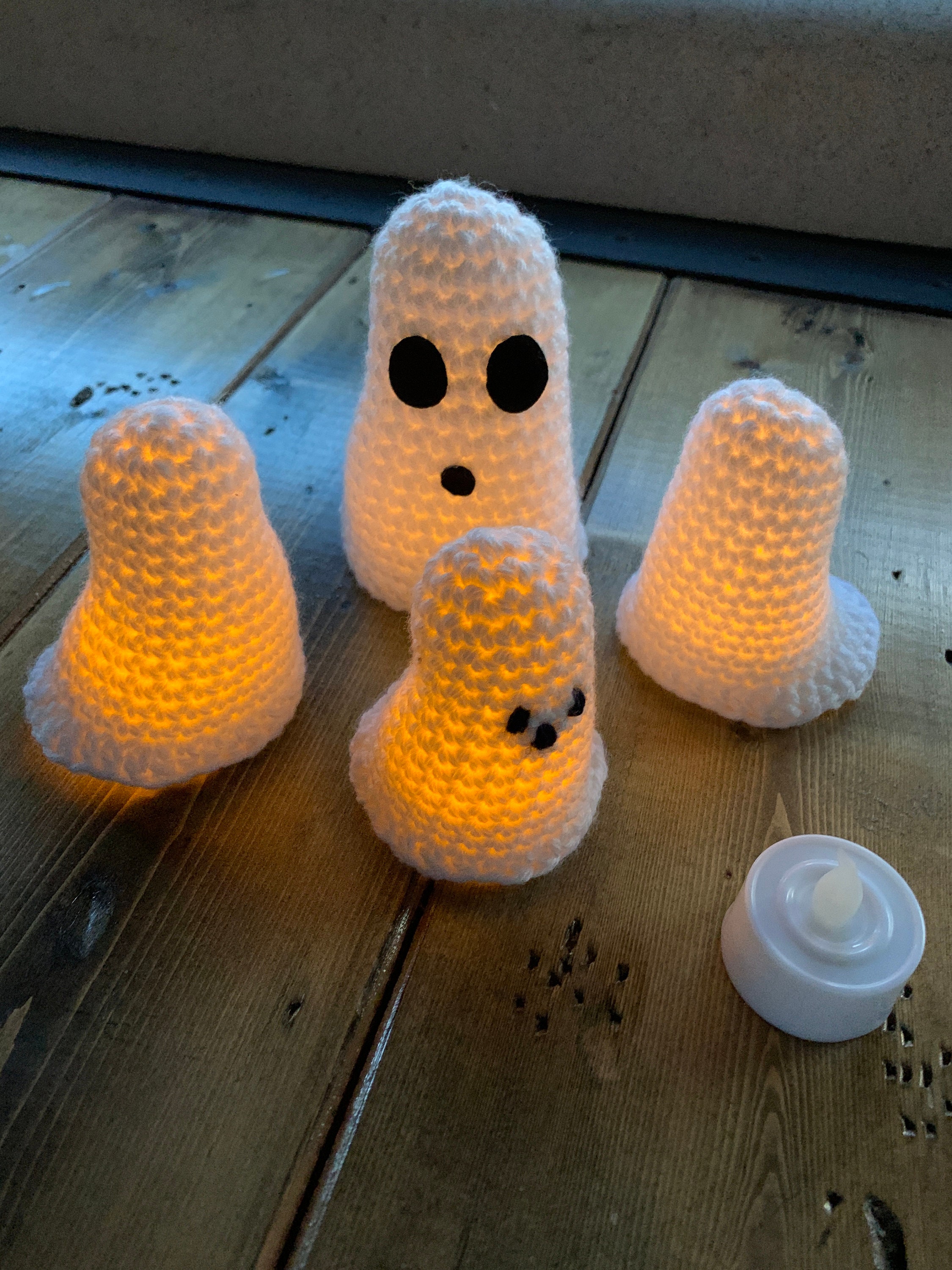 Crochet GLOW GHOST Pattern - Etsy