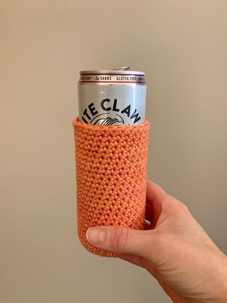 Slim Can Cozy Crochet Pattern: Beginner-friendly Drink Holder (PDF ...
