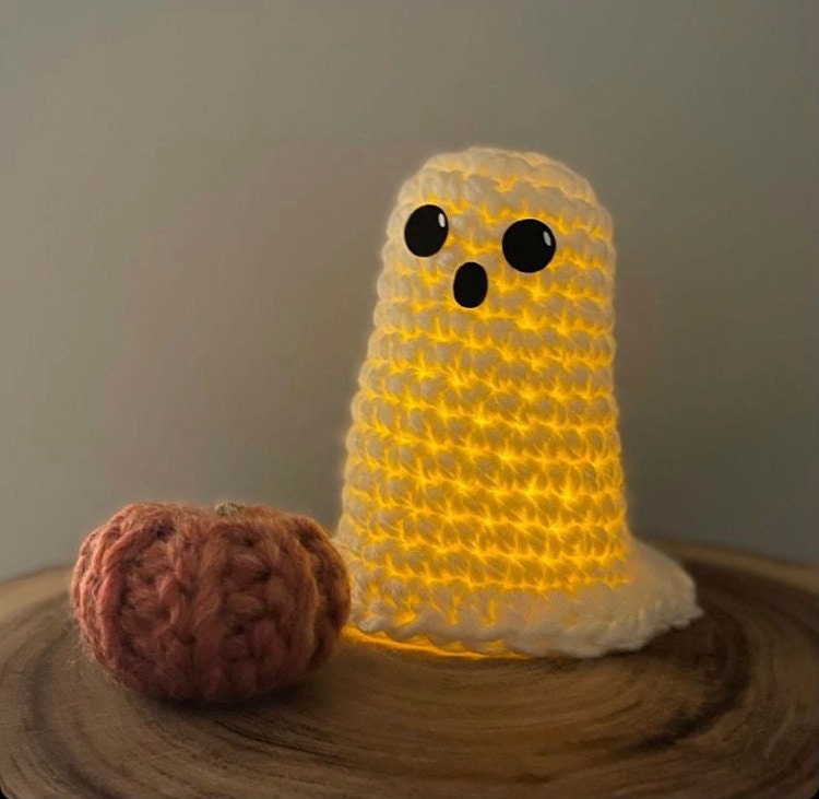 Crochet GLOW GHOST Pattern - Etsy