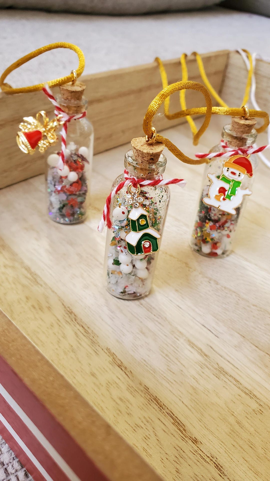 Magic Elf Dust Christmas Necklace - Etsy