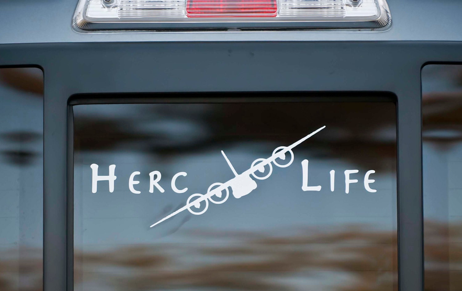 Herc Life C-130 Hercules Vinyl Car Decal - Etsy