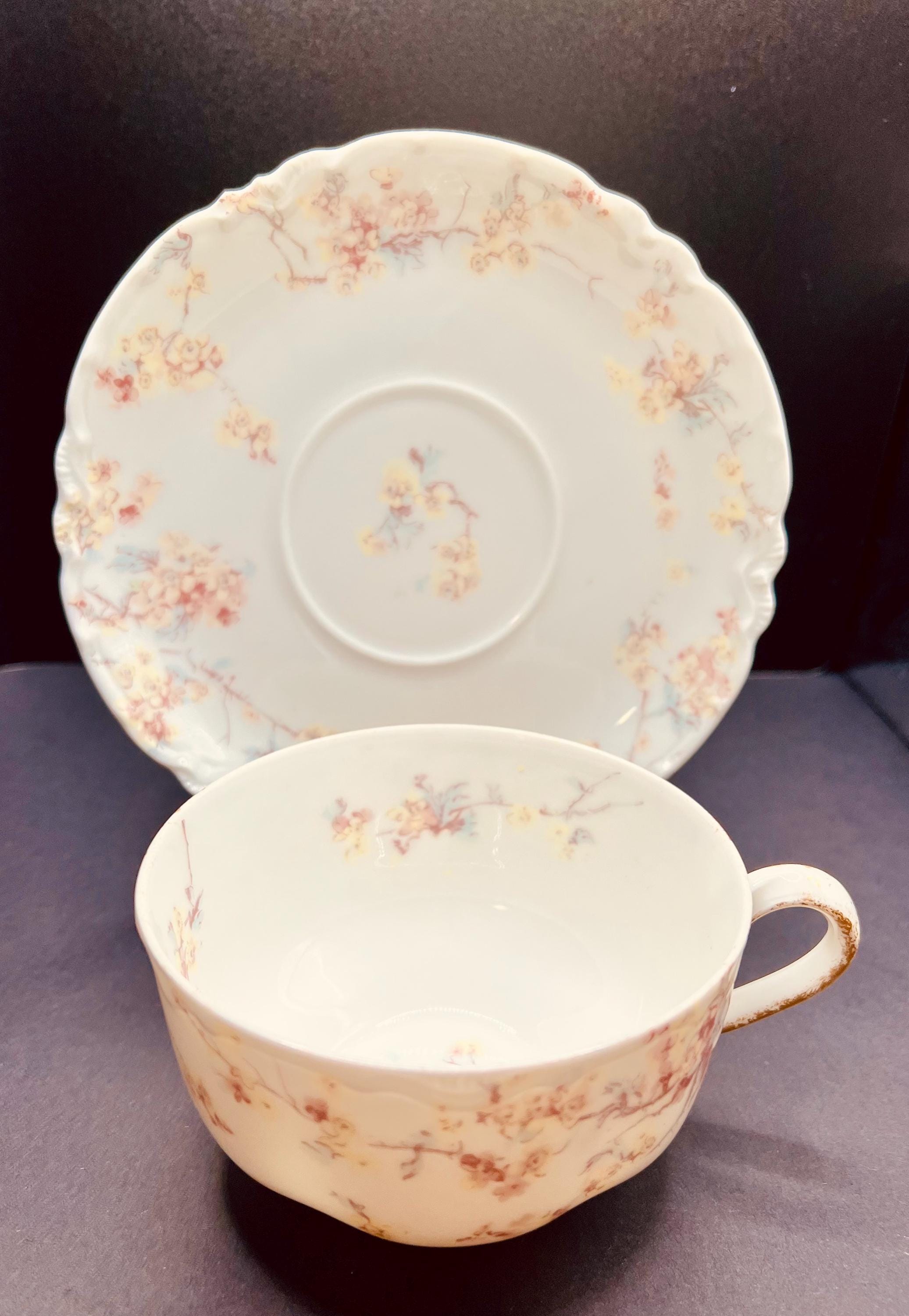 Limoges of France, Set of Tea Cups and Saucers - Etsy