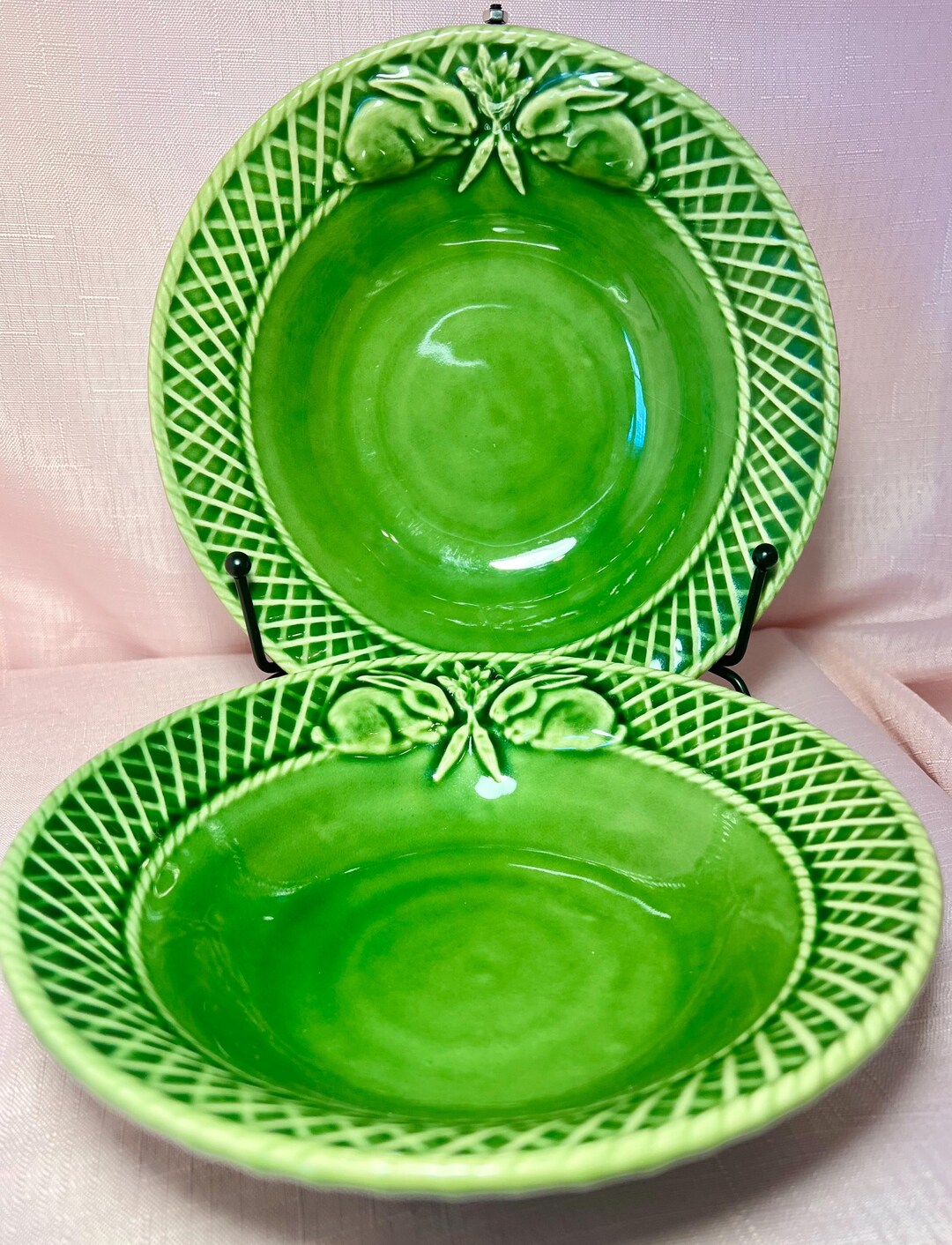 Bordallo Pinheiro Bunny Bowls, Made in Portugal, Set of 4 - Etsy